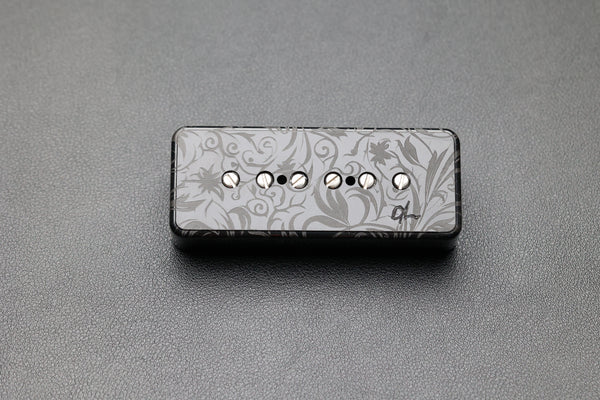 Flower Black Etched P90 – Dylan Talks Tone
